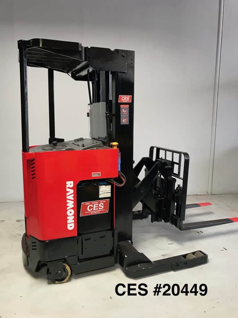 CES #20449 Raymond EASI R40TT Reach Forklift 187”