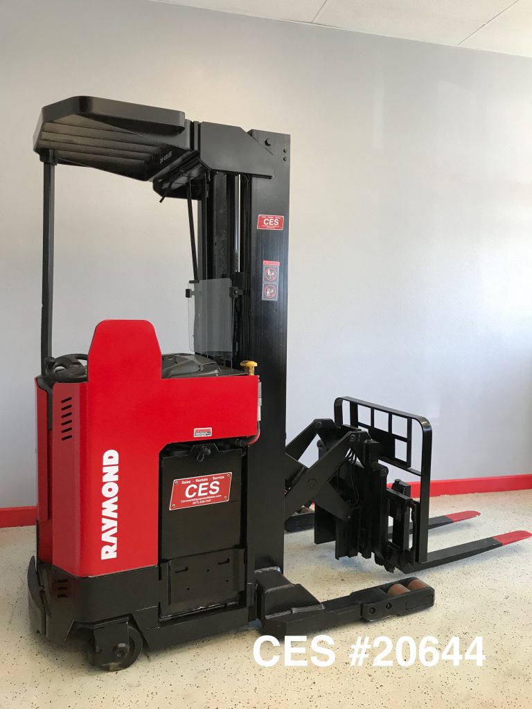 CES #20381 2005 Raymond EASI R40TT Reach Forklift 211