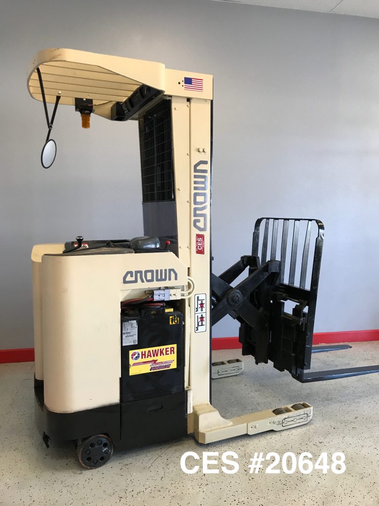 CES #20648 Crown RR3520-35 Reach Electric Forklift 210”