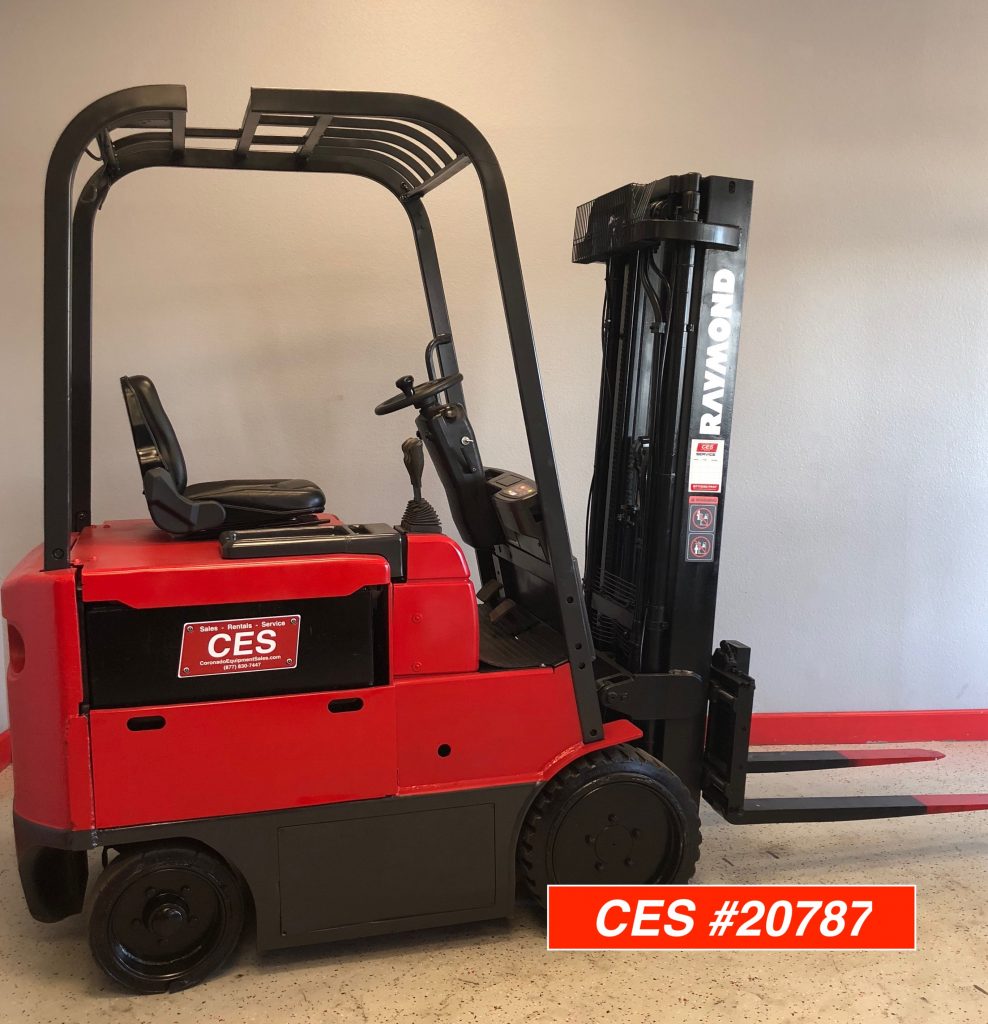 CES #20787 Raymond FL4700 Electric Forklift - Coronado Equipment Sales
