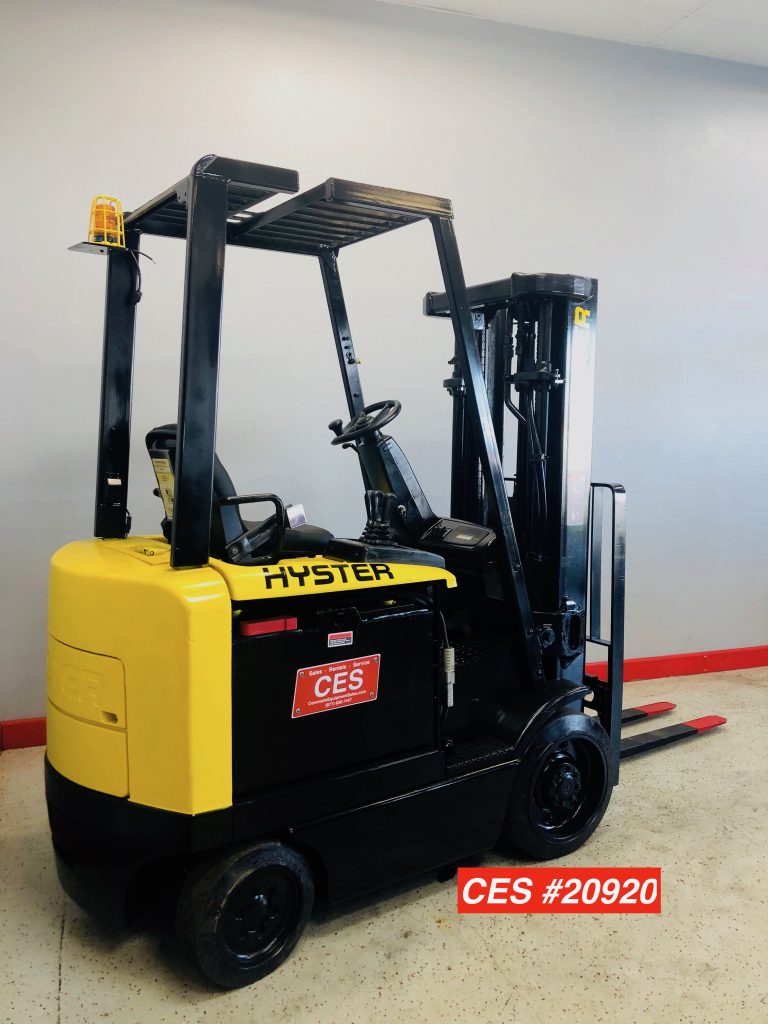 CES #20920 Hyster E50Z-27 Electric Forklift - Coronado Equipment Sales