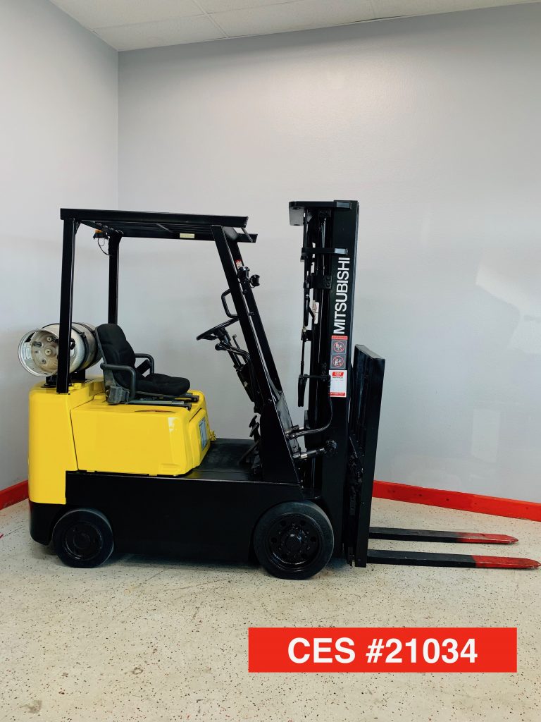 CES #21034 Mitsubishi FGC15 Propane Forklift - Coronado Equipment Sales