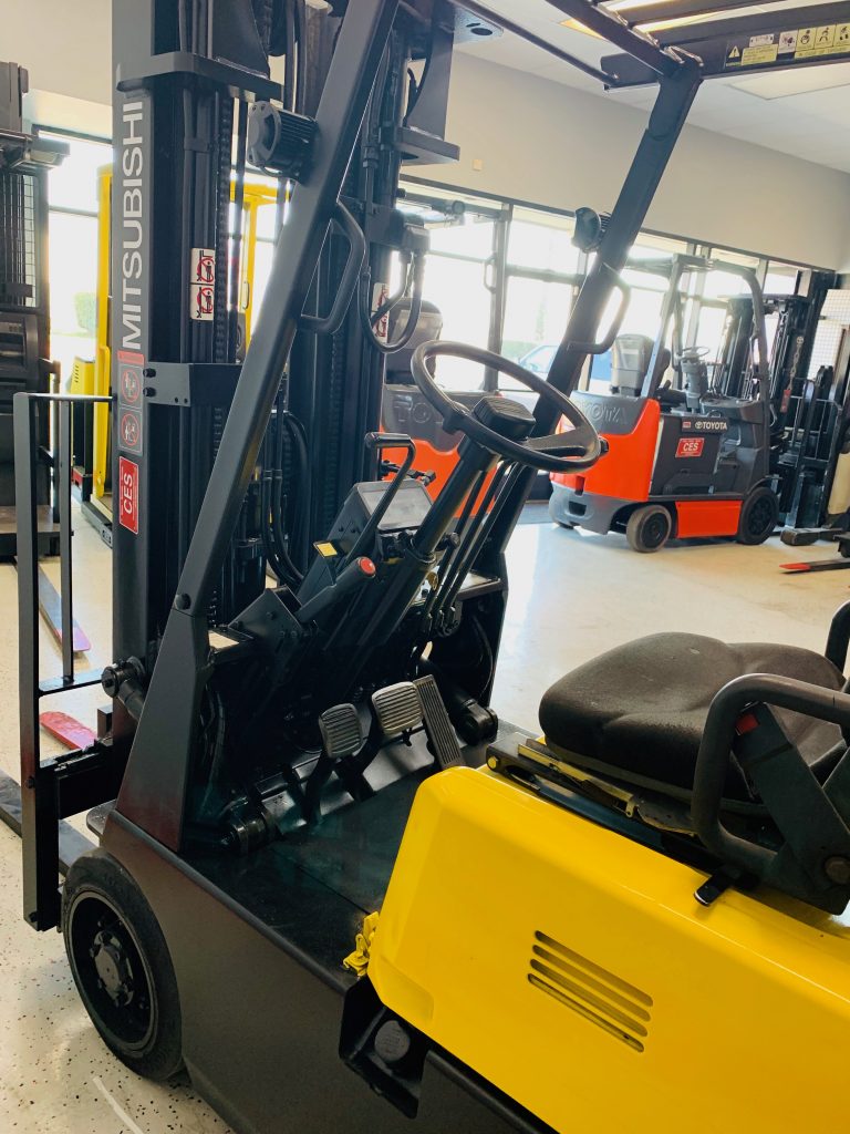 CES #21034 Mitsubishi FGC15 Propane Forklift - Coronado Equipment Sales