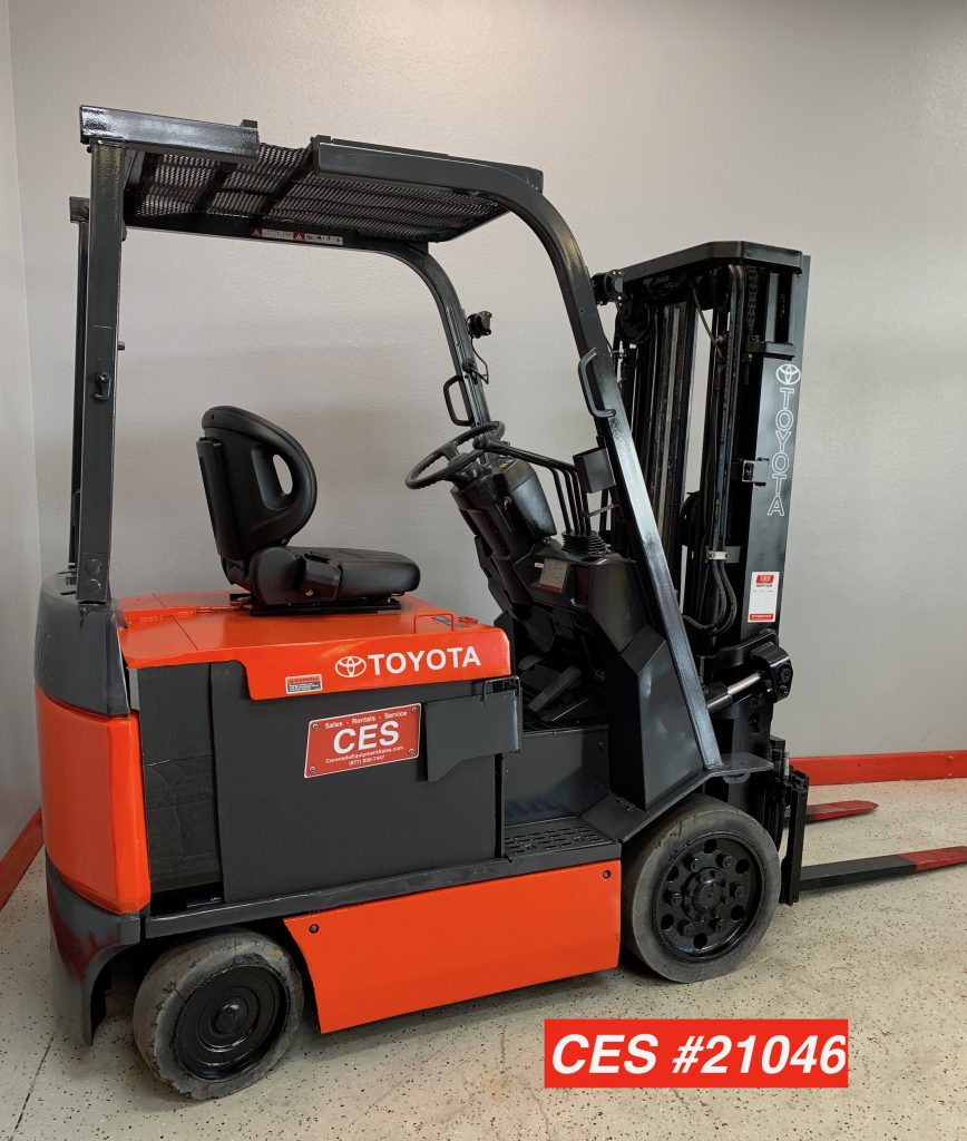 CES #21046 Toyota 7FBCHU25 Electric Forklift