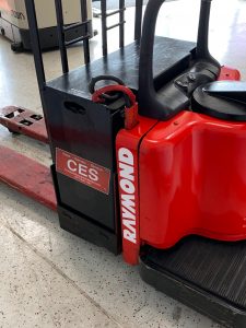 CES #20990 Raymond 112TM-FRE60L Rider Pallet Jacks - Coronado Equipment ...