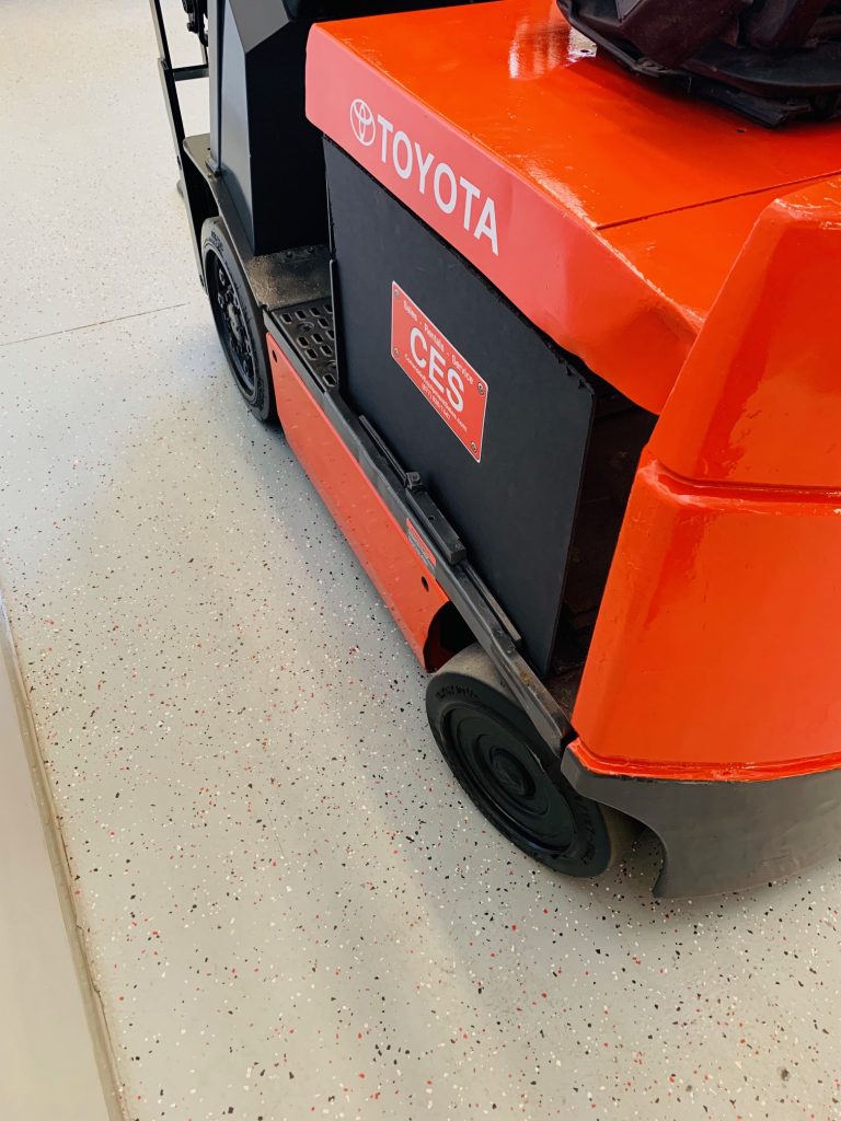 CES #21324 Toyota 7FBCHU25 Sit-Down Electric Forklift - Coronado ...