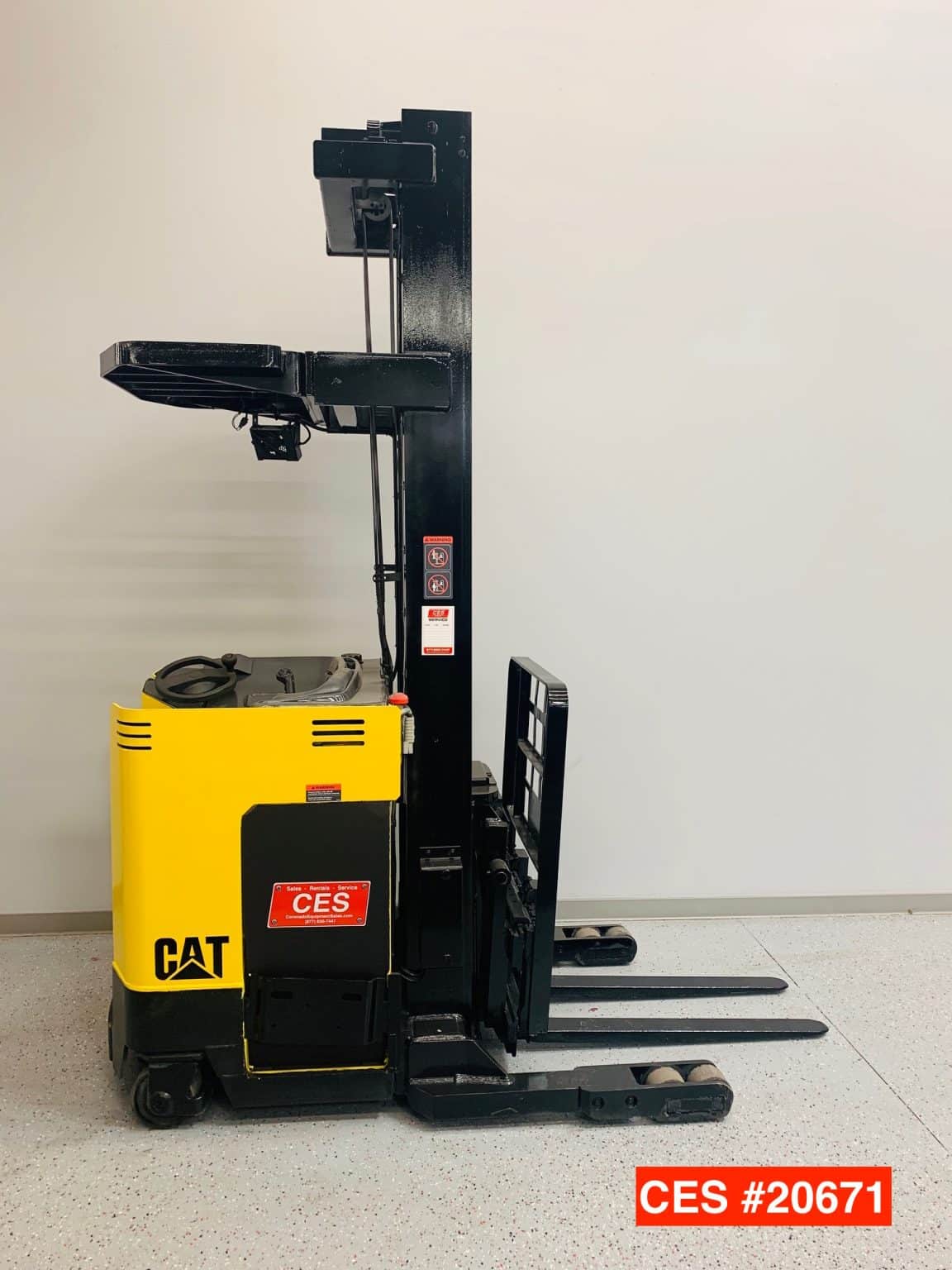 Used 2006 CAT Electric Reach Forklift | Coronado Equipment Sales